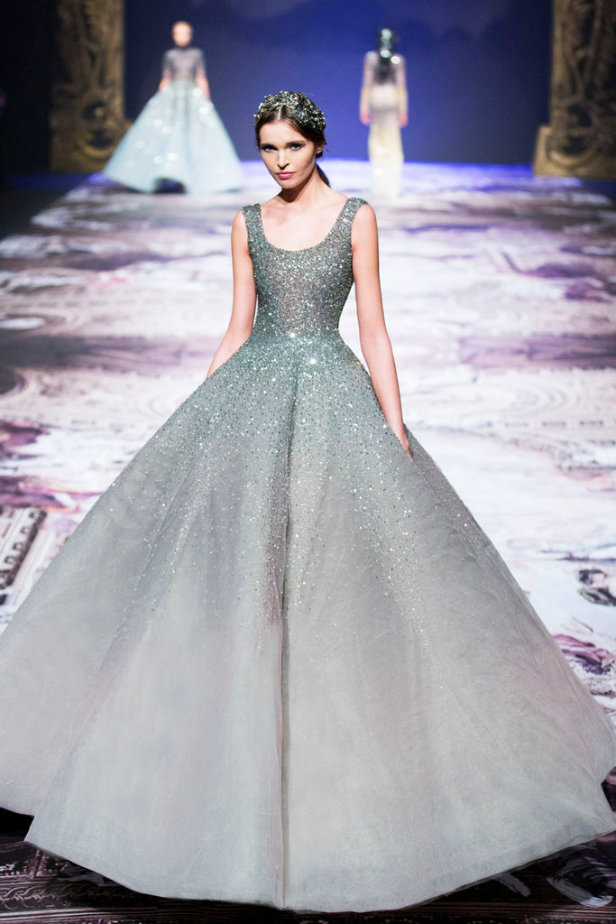 Hand Embellished Princess Couture Dress – World Wide Couture