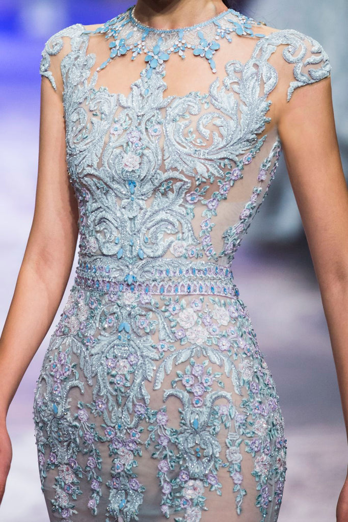 Hand Embellished Couture Gown – World Wide Couture